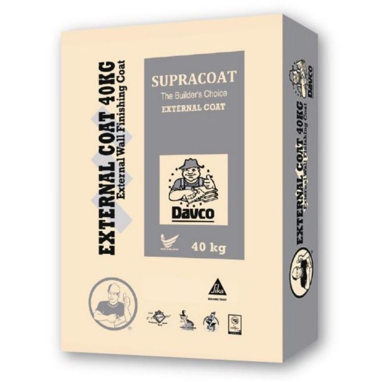 SUPRACOAT EXTERNAL COAT 40KG – Borneo Green Universal